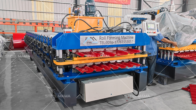 Steelmama(Whatsapp:+86 17761555057) Roll Forming Machine,High Speed ...