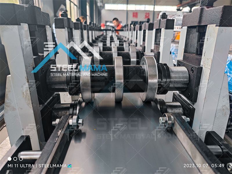 Honduras Popular New Type Full Automatic C Purlin Roll Forming Machine ...