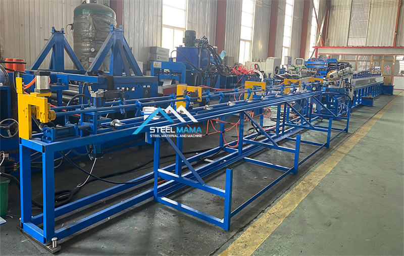 Dubai Popular High Speed Automatic Hydraulic Oval Pipe Tube Machine ...