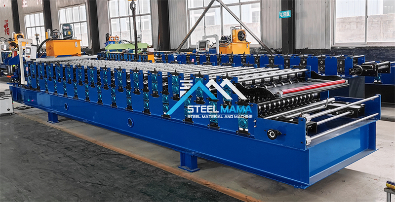 Combined Double Layer 988 IBR Sheet Iron Metal Roofing Roll Forming ...