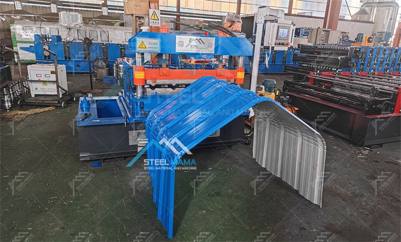 Bolivia Popular Full Automatic Steel Metal Sheet Crimping Roof Panel ...