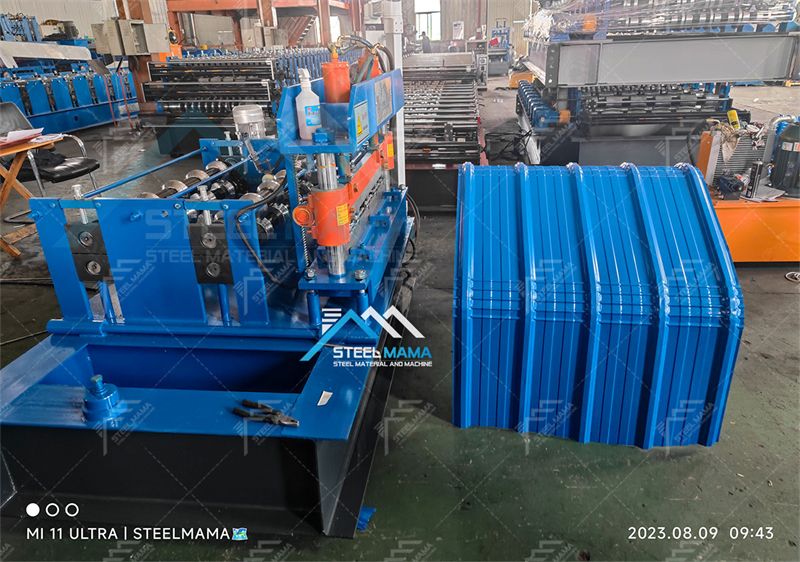 Bolivia Popular Full Automatic Steel Metal Sheet Crimping Roof Panel ...