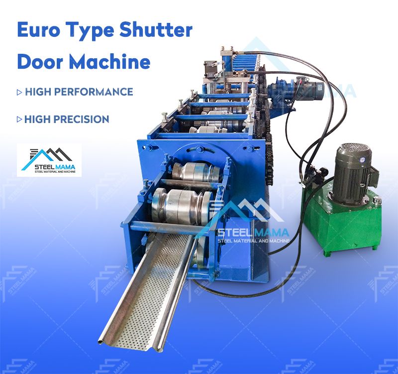 Hot Sale High Productivity Euro Type Shutter Door Machine Steel Rolling Shutter Door Slats Roll ...