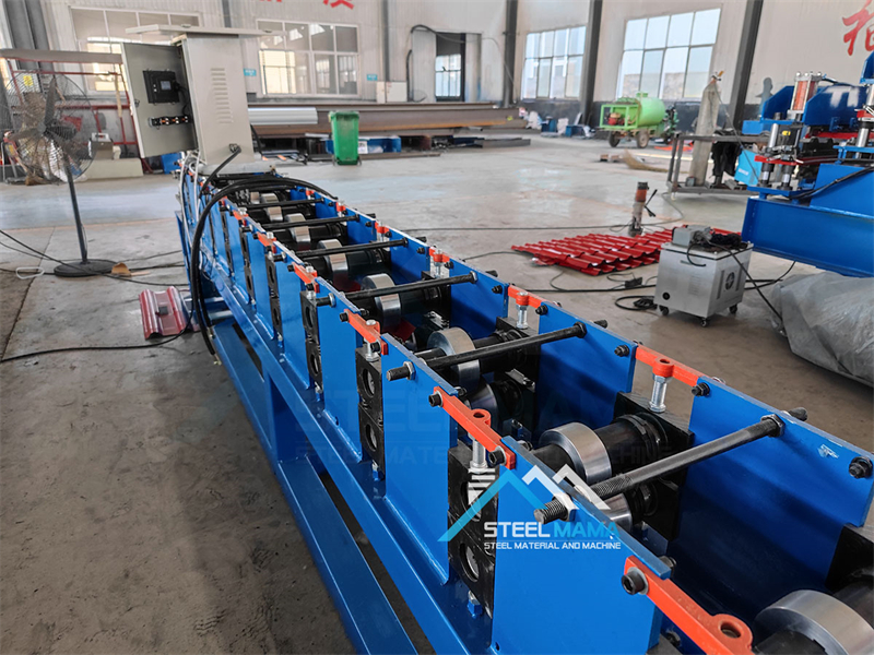 High Performance Construction Profile U Purlin Steel Forming Machine ...