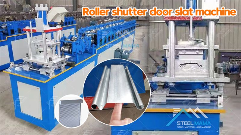 High Quality Customized Metal Profile Garage Roller Shutter Door Guide Making Machine Production ...